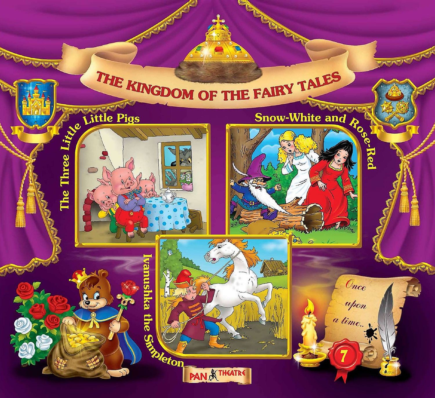The kingdom of fairy tales 7: The Three little pigs, Snow White and ...