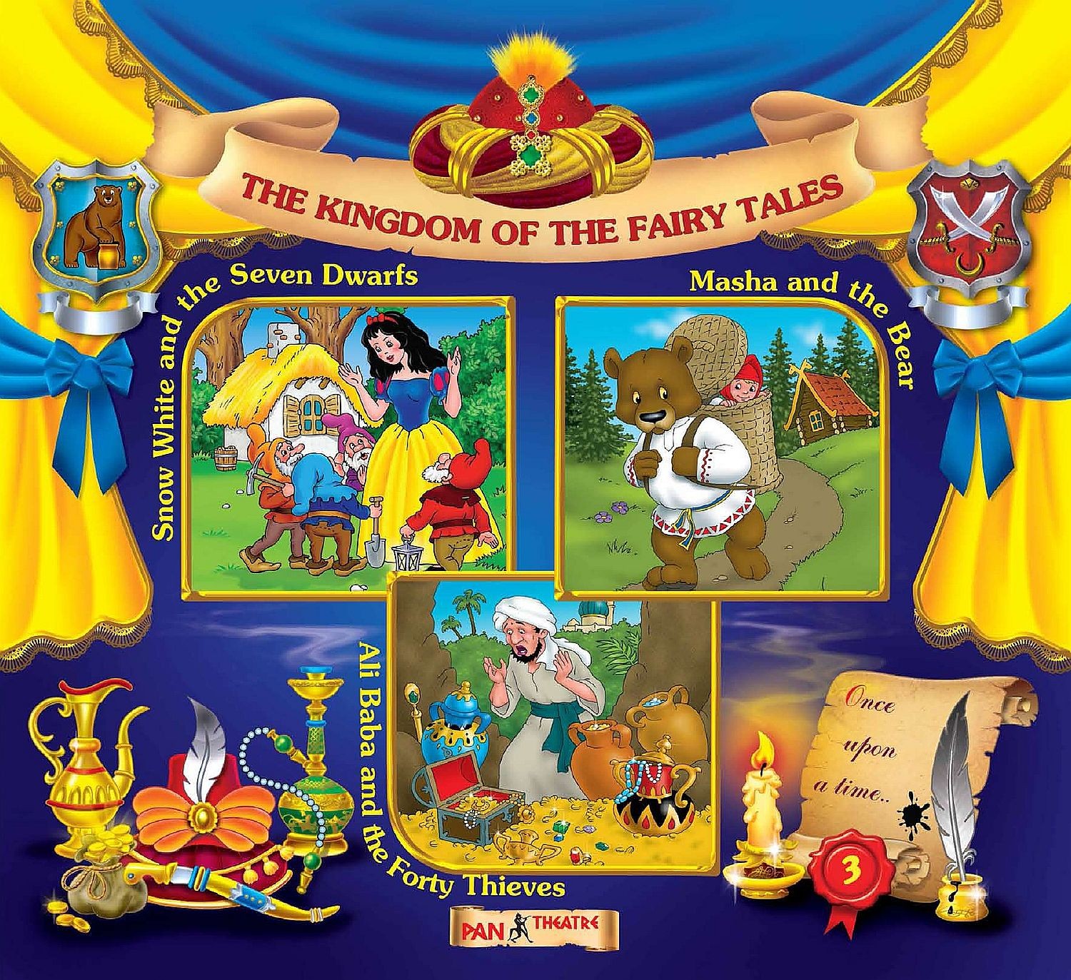 The kingdom of fairy tales 3: Snow White and the seven dwarfs, Masha ...