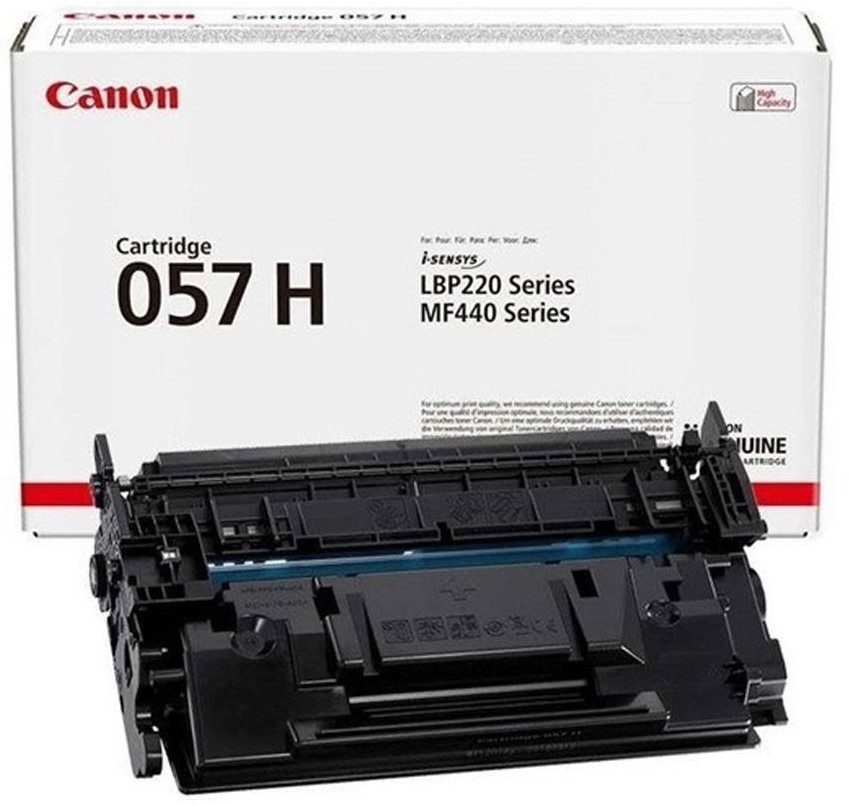Тонер касета Canon - CRG-057H, за Canon i-SENSYS LBP220/MF440, черна ...