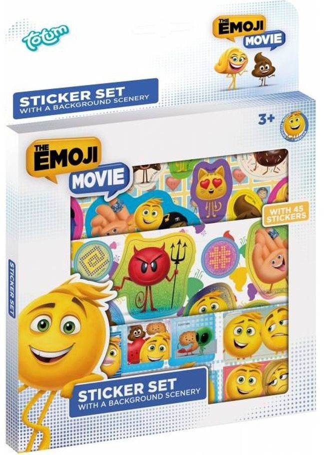 Комплект стикери emoji - 45 бр | Ozone.bg