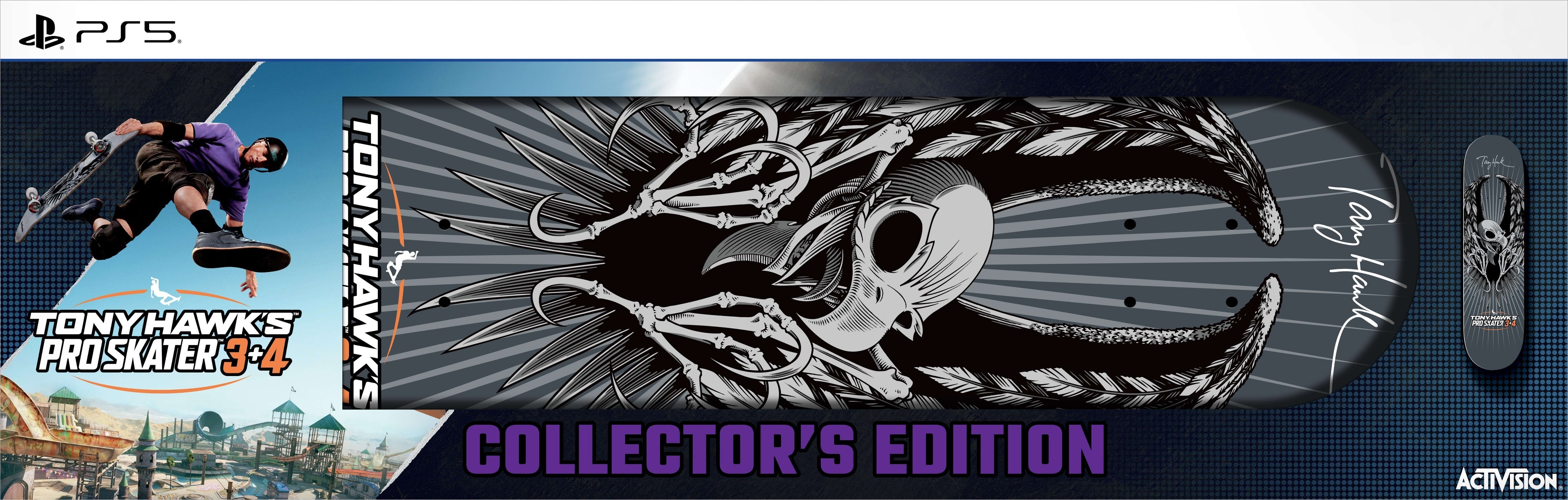 Tony Hawk's Pro Skater 3 + 4 - Collector's Edition (PS5) | Ozone.bg
