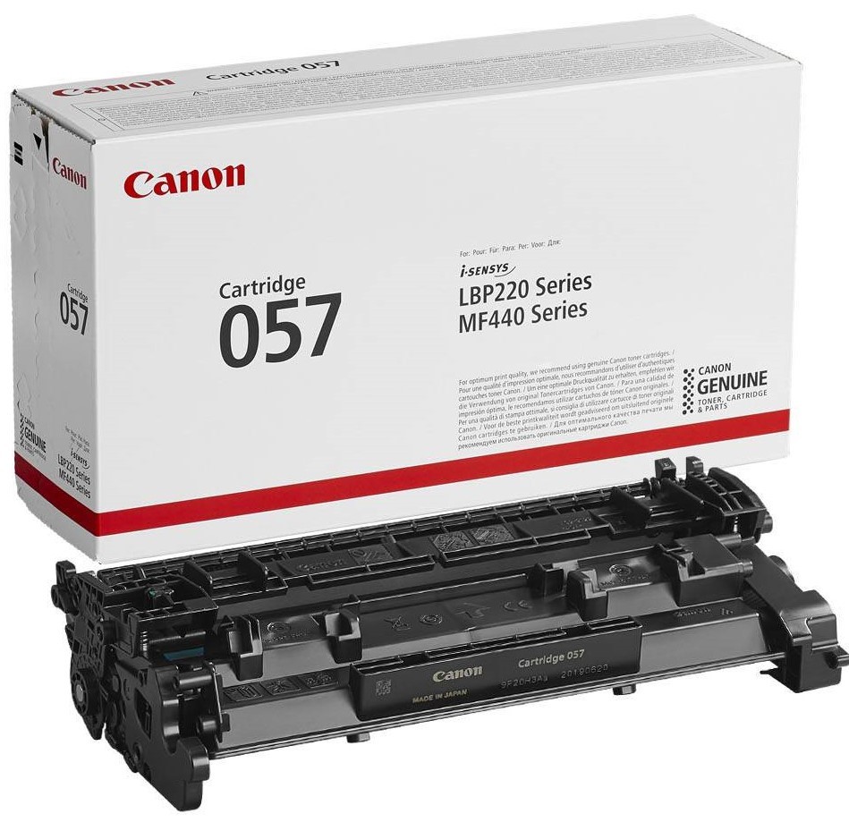 Тонер касета Canon - CRG-057, за Canon i-SENSYS LBP220/MF440, черна ...