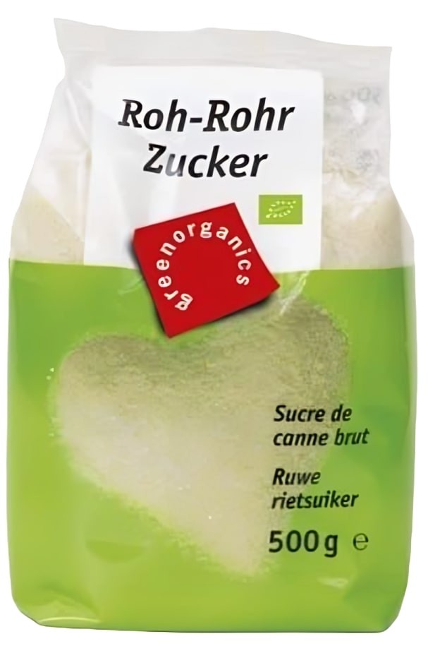 Тръстикова захар, нерафинирана, 500 g, Green | Ozone.bg