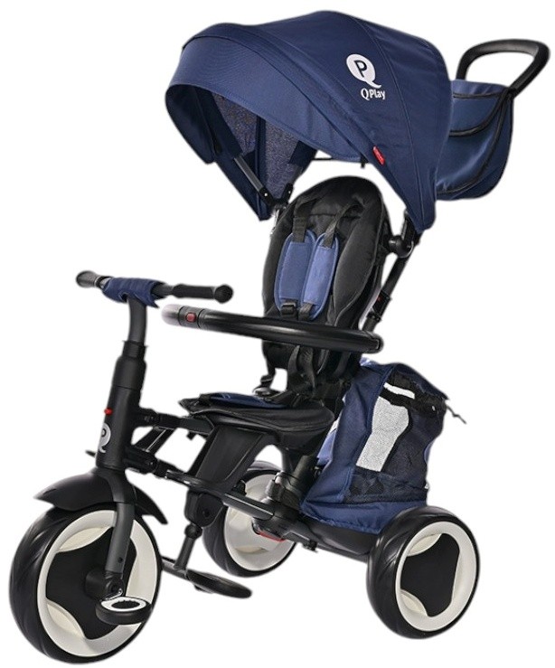 Триколка QPlay - Rito Plus, Blue | Добра цена | Ozone.bg