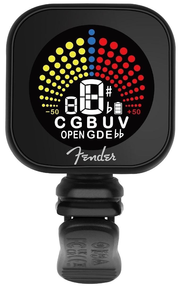 Тунер Fender - Flash Tuner 2.0, черен | Ozone.bg