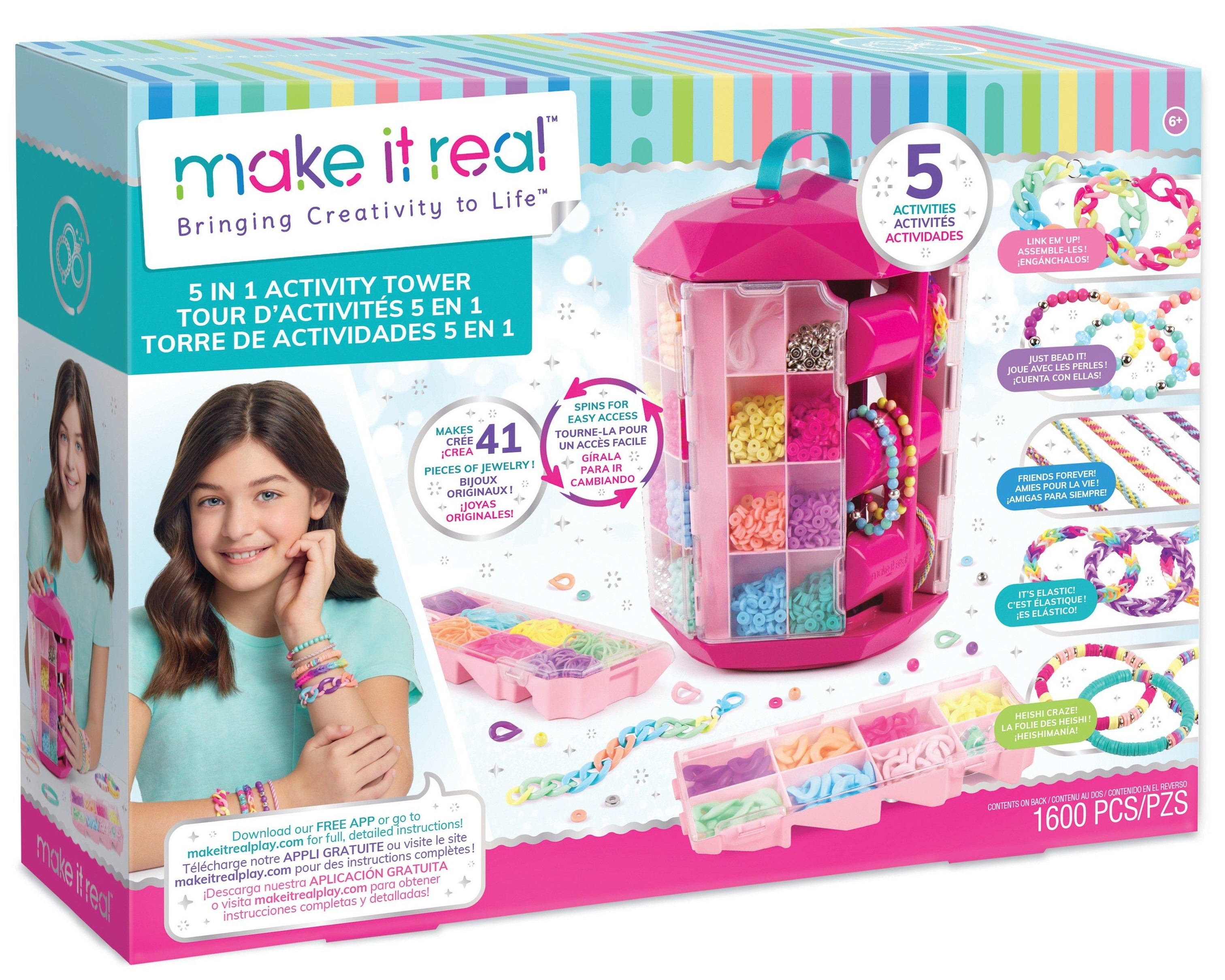 Творчески комплект 5 в 1 Make it Real - Направи си гривни | Отлична ...