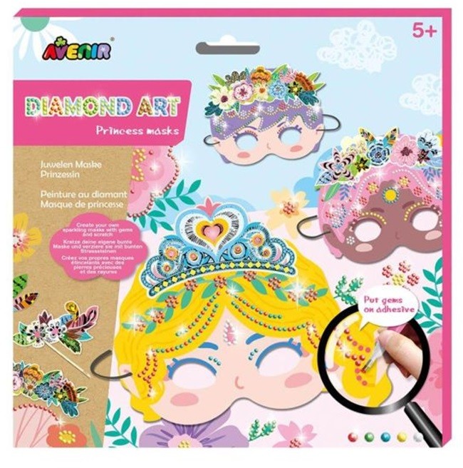 Творчески комплект Avenir - Направи си сам маски с диамантени мъниста ...