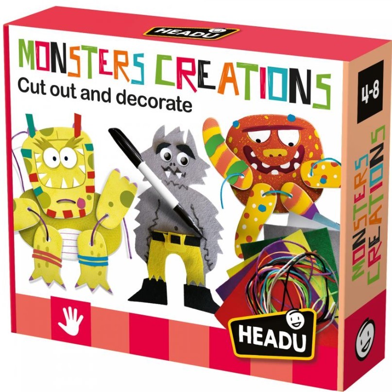 Творчески комплект Headu - Чудовищни творения | Отлична цена | Ozone.bg