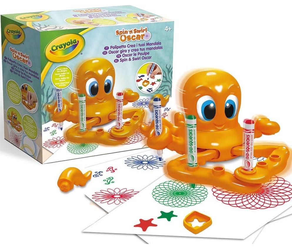 Творчески комплект Crayola - Художникът октопод Оскар | Отлична цена ...