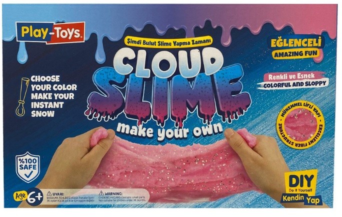 Творчески комплект Play-Toys - Направи си слайм, Cloud Slime | Отлична ...