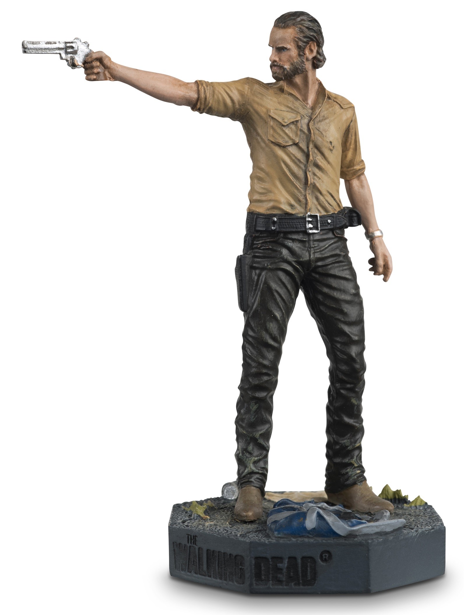 Статуетка Eaglemoss Television: The Walking Dead - Rick Grimes, 9 cm ...