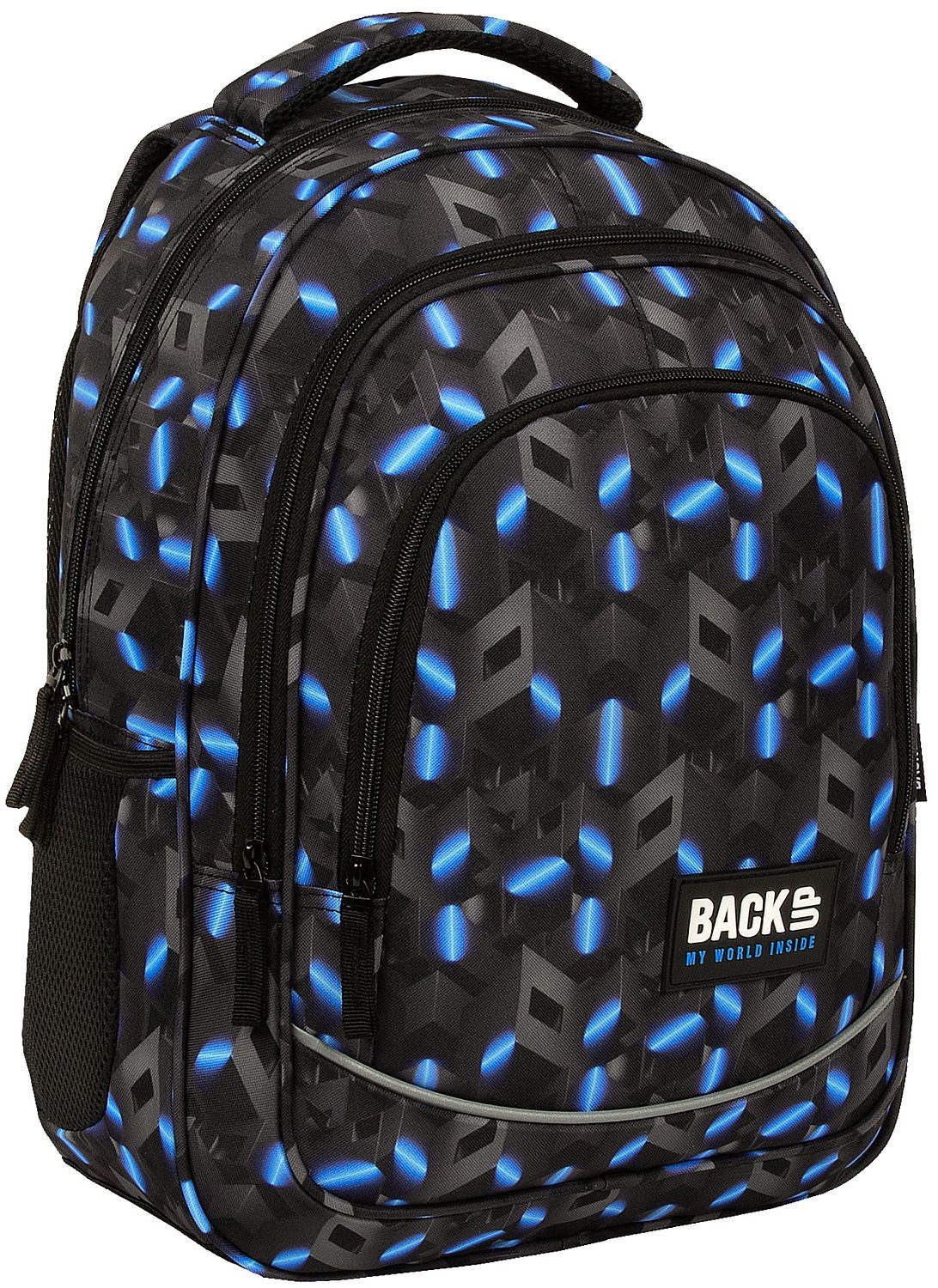 Ученическа раница Back Up X - Riddle, с 3 отделения | Ozone.bg