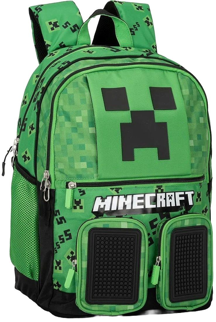 Ученическа раница Minecraft Pixel - 2 отделения | Ozone.bg