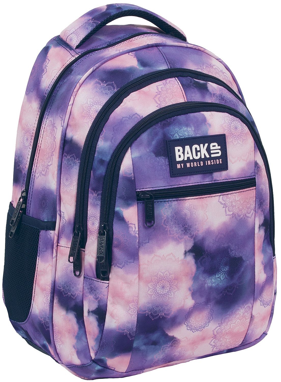 Ученическа раница Back Up O - Mandals, с 3 отделения | Ozone.bg