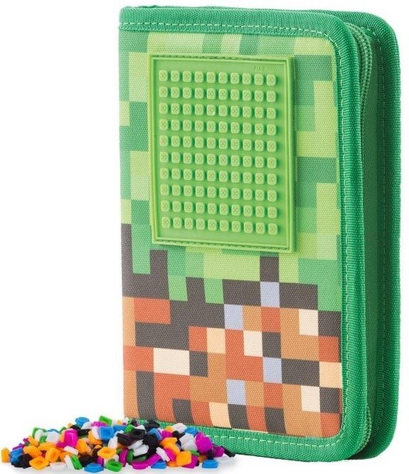 Ученически несесер Pixie Crew PXA04 - зелен | Ozone.bg