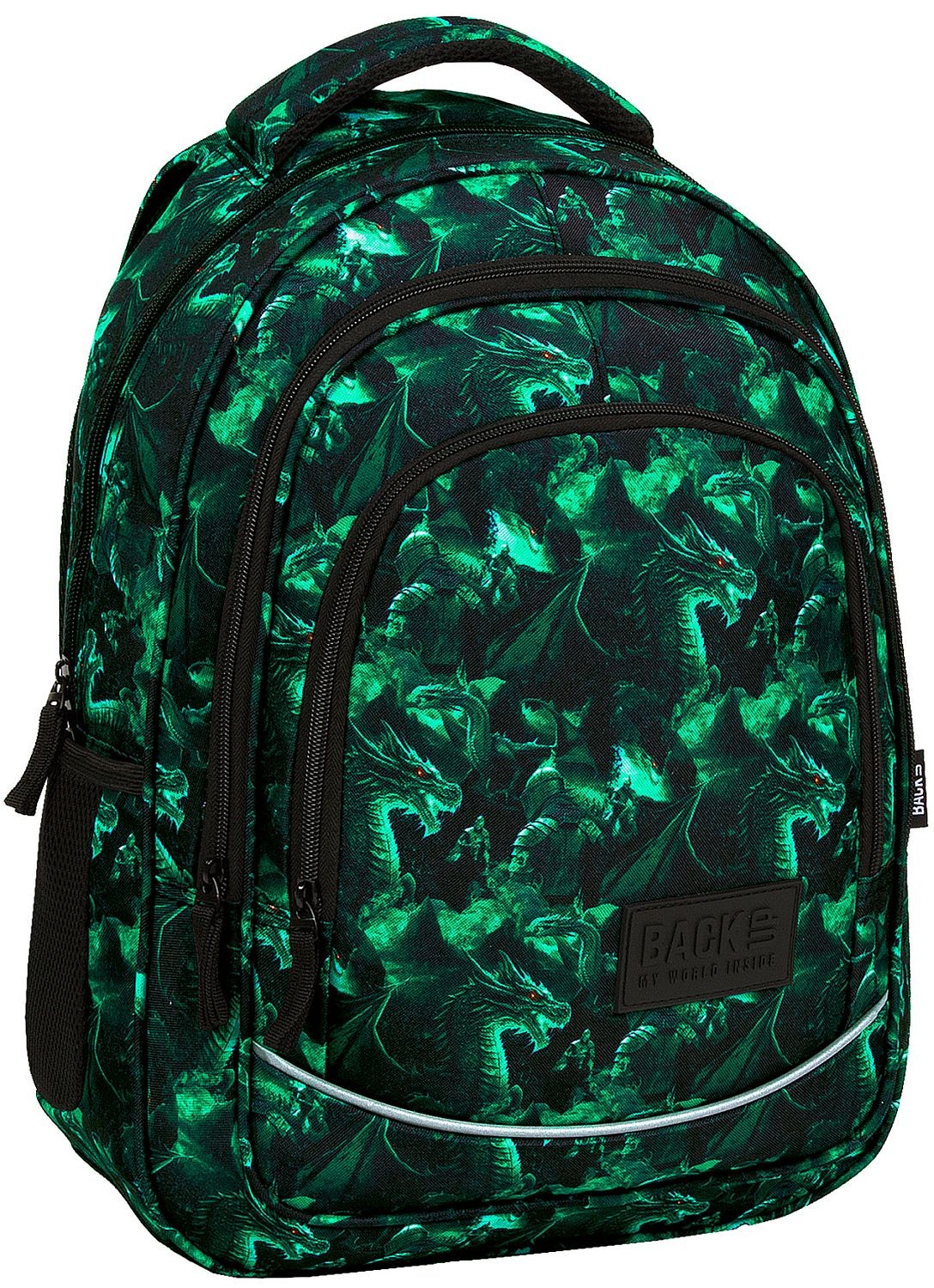 Ученическа раница Back Up X - Legend Dragon, с 3 отделения | Ozone.bg