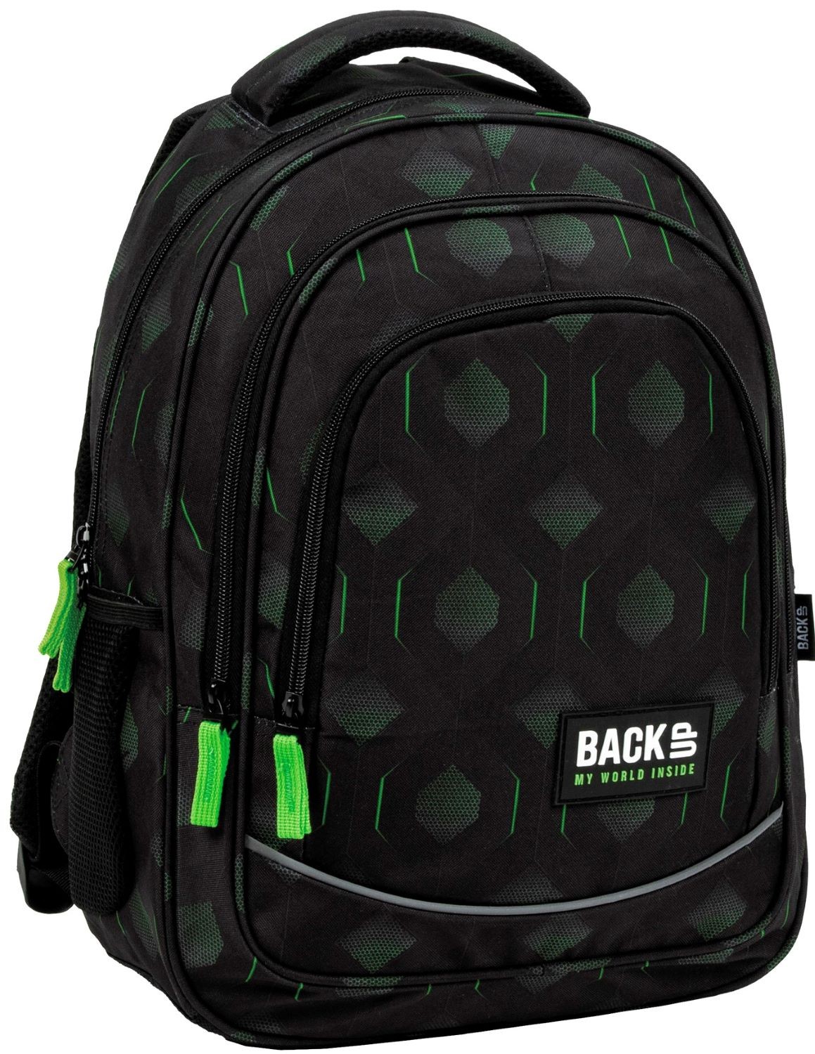 Ученическа раница BackUp 5 X - Desktop, с 3 отделения | Ozone.bg