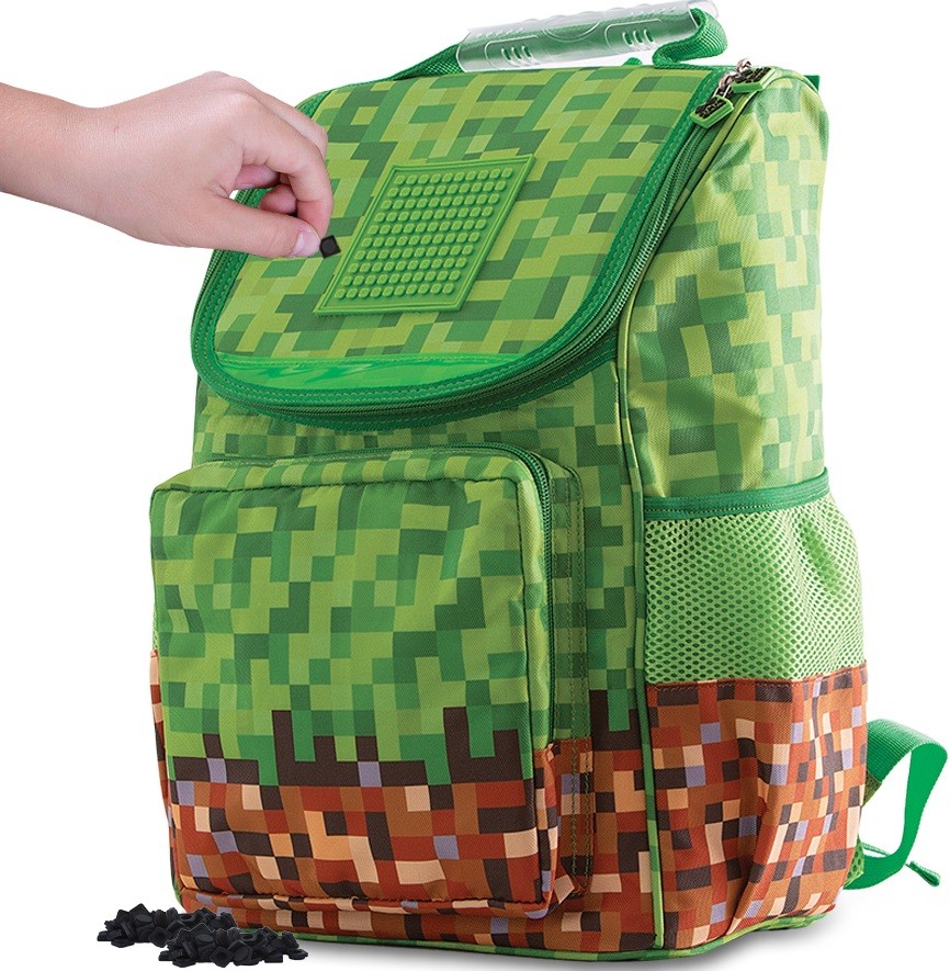 Ученическа раница Pixie Crew - Minecraft, с пиксели | Ozone.bg