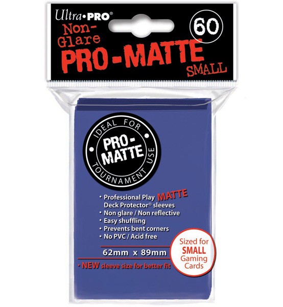 Ultra Pro Card Protector Pack - Small Size (Yu-Gi-Oh!) Pro-matte - Сини ...