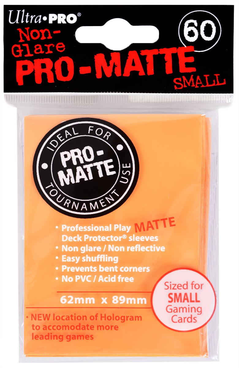 Ultra Pro Card Protector Pack - Small Size (Yu-Gi-Oh!) Pro-matte ...