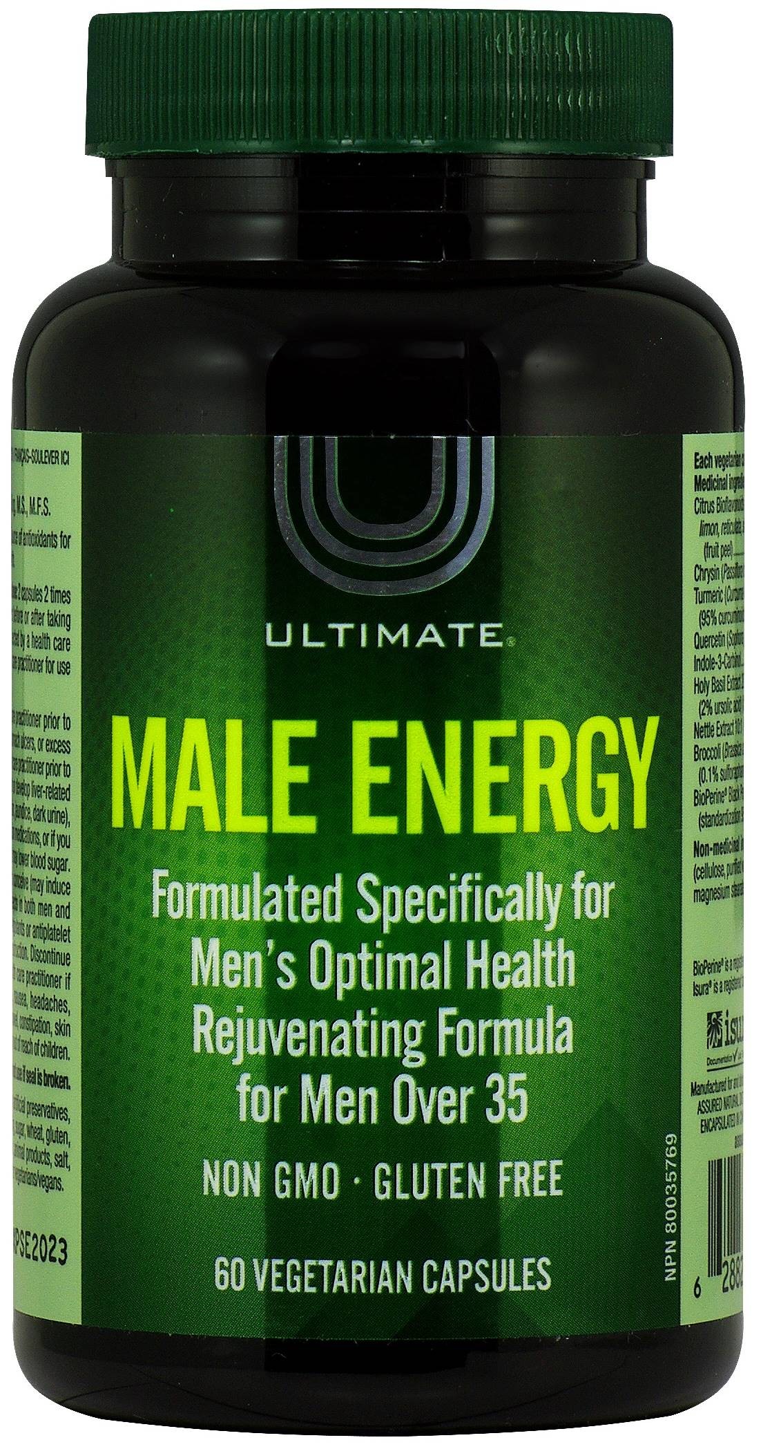 Ultimate Male Energy, 60 веге капсули, Natural Factors | Ozone.bg