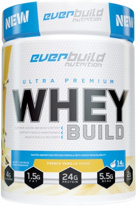 Ultra Premium Whey Build, ягода и банан, 454 g, Everbuild | Ozone.bg