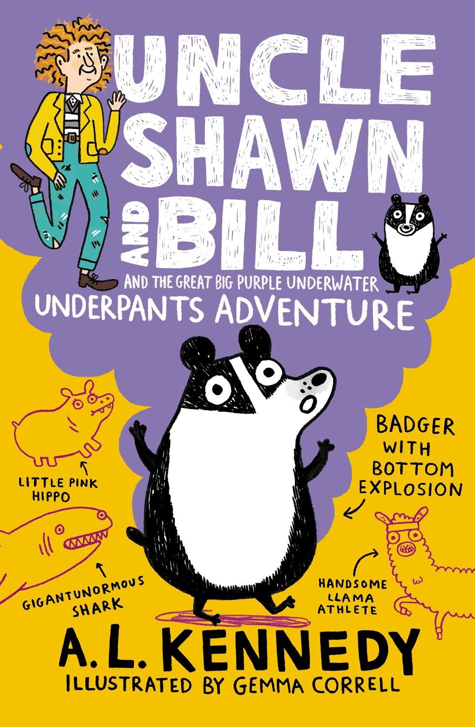 Uncle Shawn and Bill and the Great Big Purple Underwater Underpants Adventure | Алисън Луиз ...