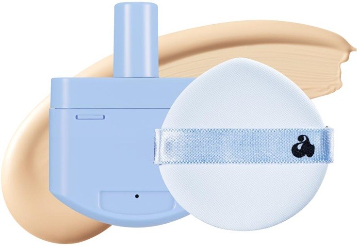 Unleashia Фон дьо тен Babe Skin Baby Blue, 21W, пълнител, 15 g + Гъба ...
