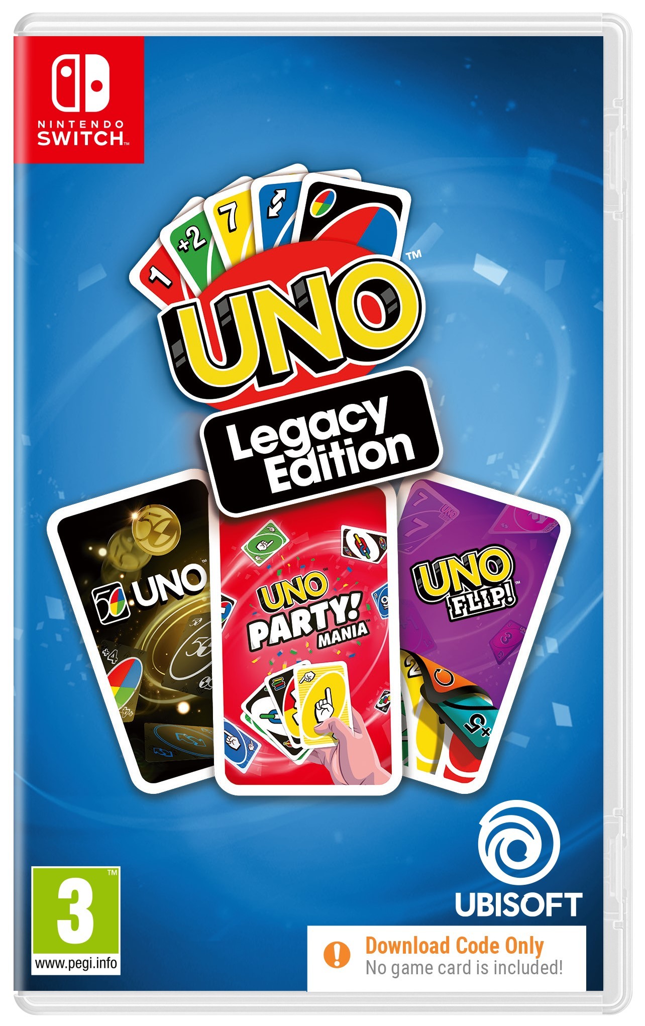 Uno: Legacy Edition - Код в кутия (Nintendo Switch) | Ozone.bg