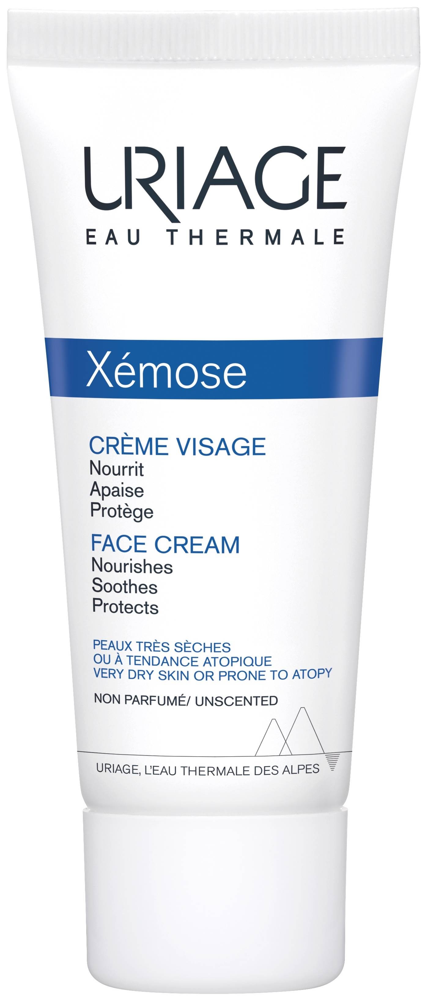 Uriage Xemose Подхранващ крем за лице, 40 ml | Ozone.bg