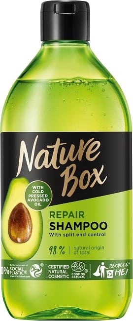Nature Box Възстановяващ шампоан, авокадо, 385 ml | Ozone.bg