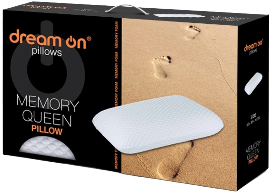 Възглавница Dream On Memory - Queen, 59 x 39 x 16 cm | Ozone.bg
