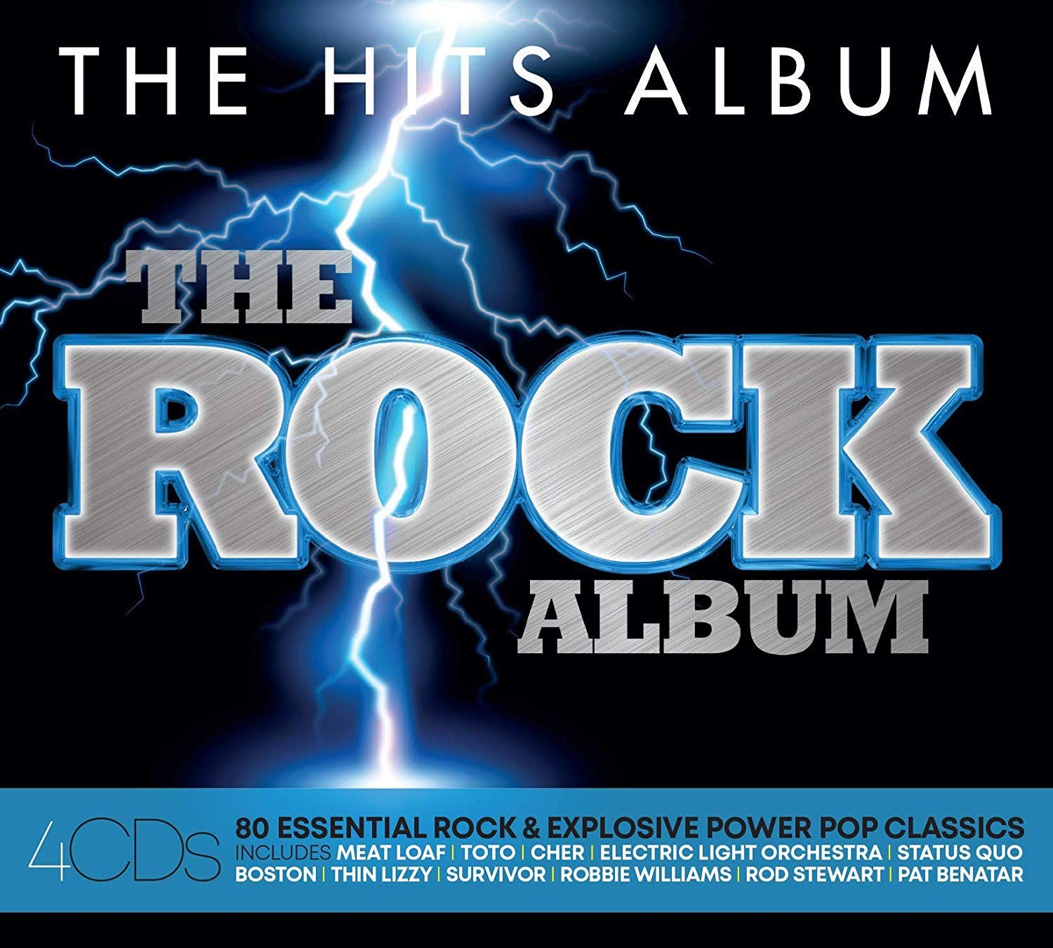 Various Artists - The Hits Album: The Rock (4 CD) Отлична цена | Ozone.bg
