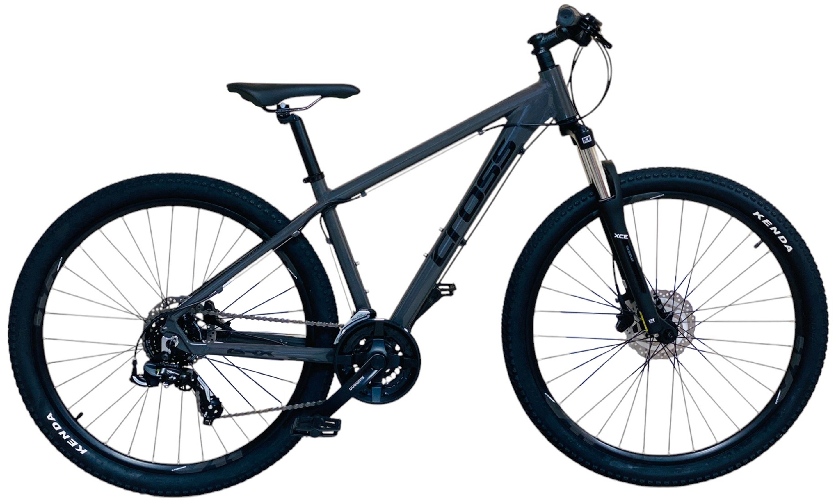 Велосипед със скорости Cross - GRX 7 HDB, 27.5'', 410 mm, тъмносин ...