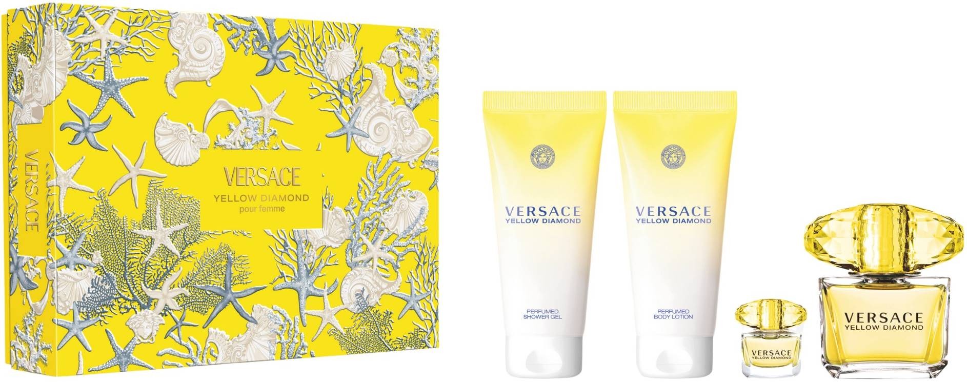 Versace Комплект Yellow Diamond, 4 части | Ozone.bg