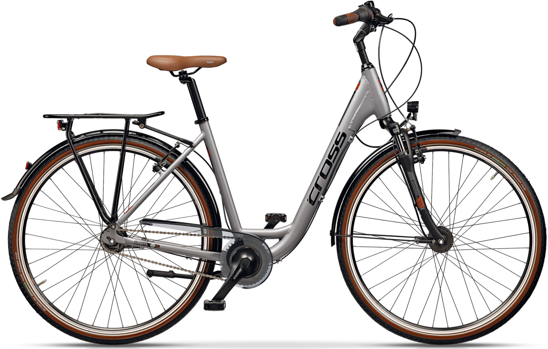 Велосипед Cross - Cierra Low Step, 28'', 430 mm, сив | Ozone.bg