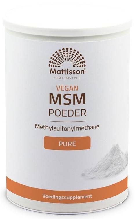 Vegan MSM, 550 g, Mattisson Healthstyle | Ozone.bg