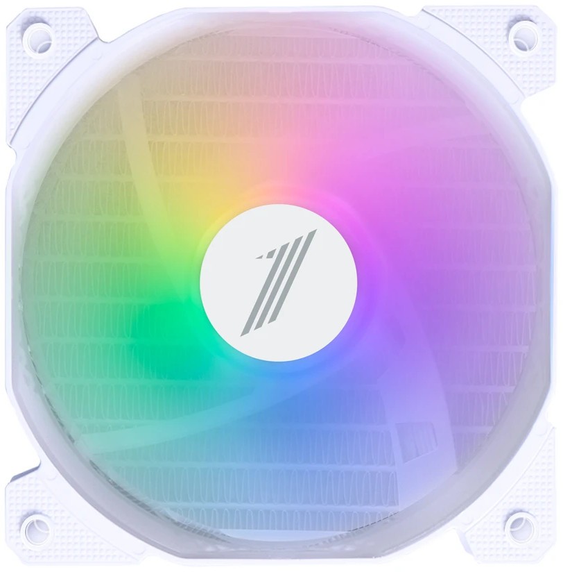 Вентилатор 1stPlayer - F1 White Bulk, 120 mm, RGB | Ozone.bg