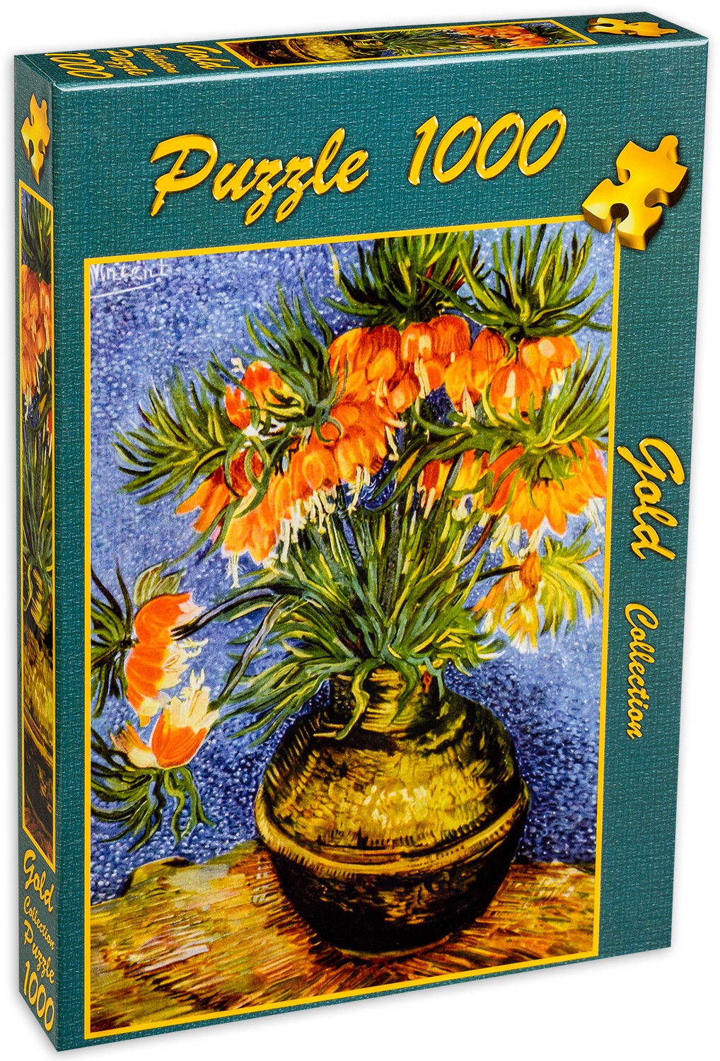 Пъзел Gold Puzzle от 1000 части - Ведрица в медена ваза | Супер цена ...