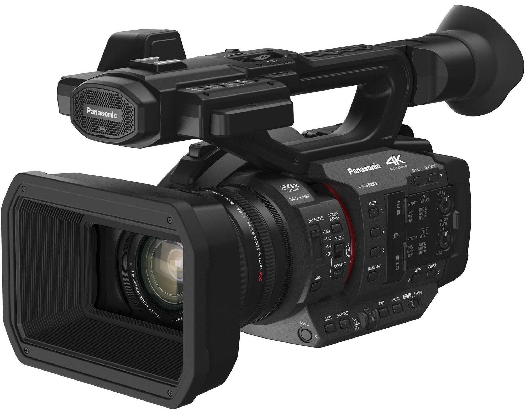 Видеокамера Panasonic - HC-X2E 4K, черна | Ozone.bg