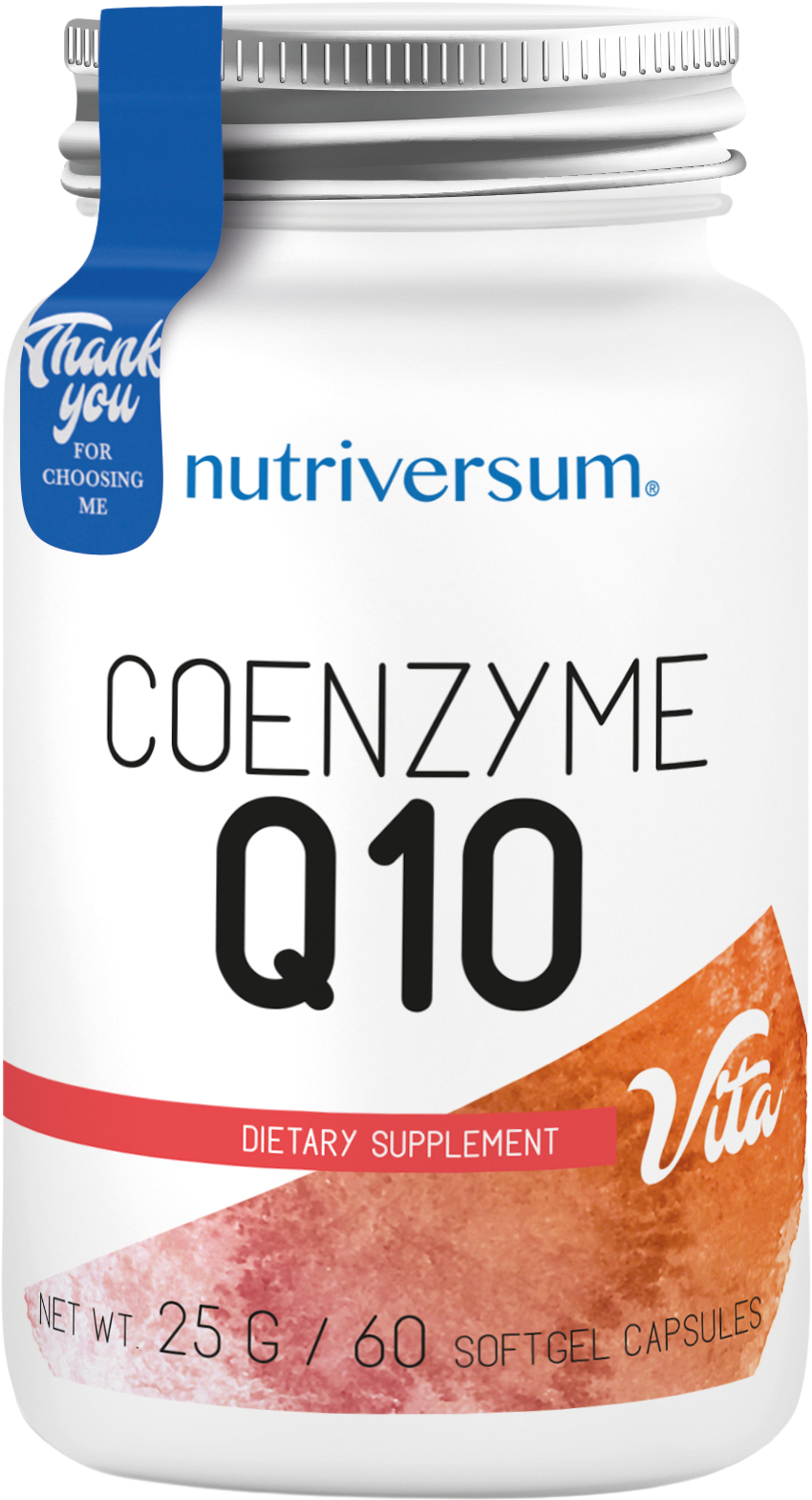 Vita Coenzyme Q10, 60 капсули, Nutriversum | Ozone.bg