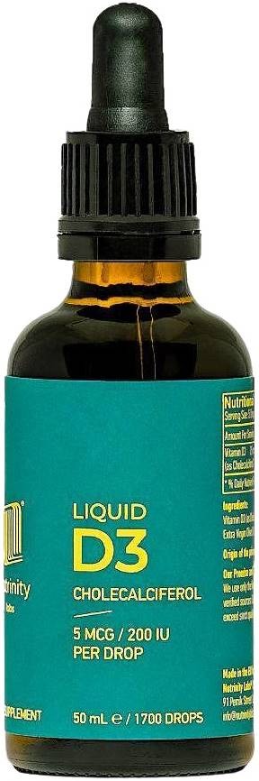 Витамин D3, 50 ml, Nutrinity Labs | Ozone.bg