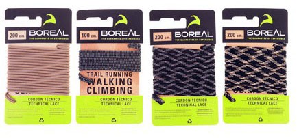 Връзки за обувки Boreal - Trek 614, кръгли, 160 сm, асортимент | Ozone.bg
