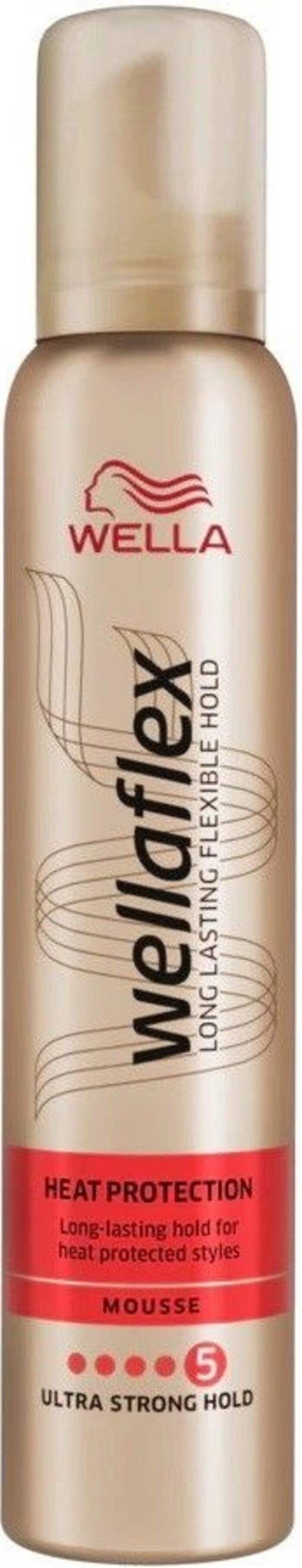 Wella Wellaflex Пяна за коса Heat Protection 5, 200 ml | Ozone.bg