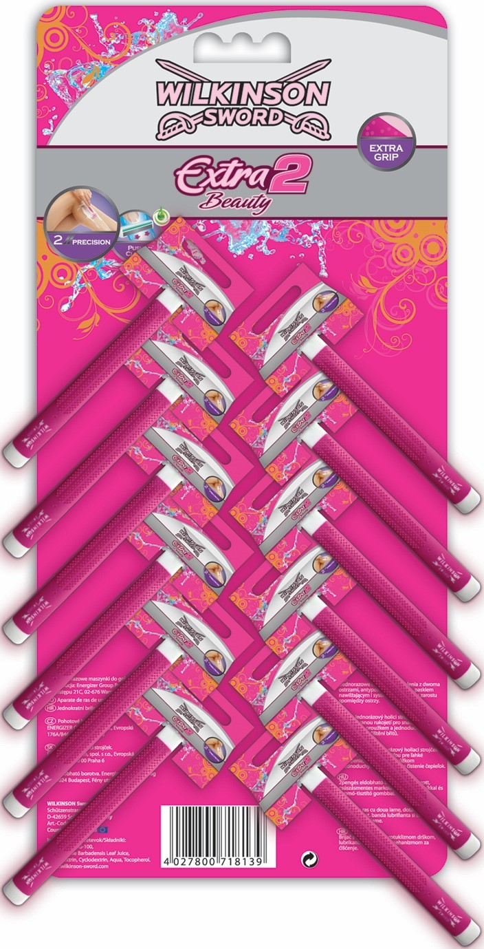 Wilkinson Sword Самобръсначки Extra2 Essentials Beauty, 12 броя | Ozone.bg