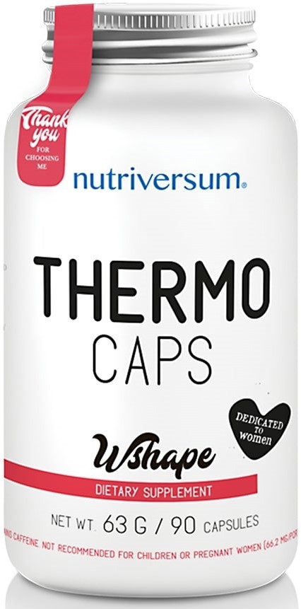 WShape Thermo Caps, 90 капсули, Nutriversum | Ozone.bg