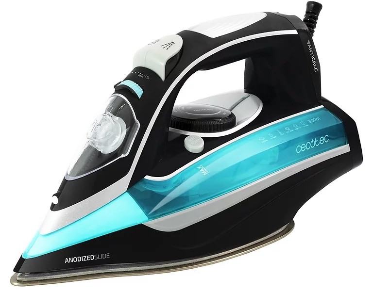 Ютия Cecotec - 3D Force Anodized 550, 3100W, 55 g/min, черна/синя | Ozone.bg