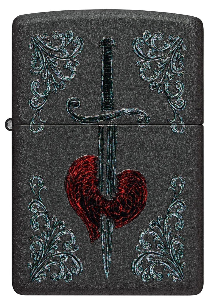 Запалка Zippo - Heart Dagger Tattoo Design | Ozone.bg
