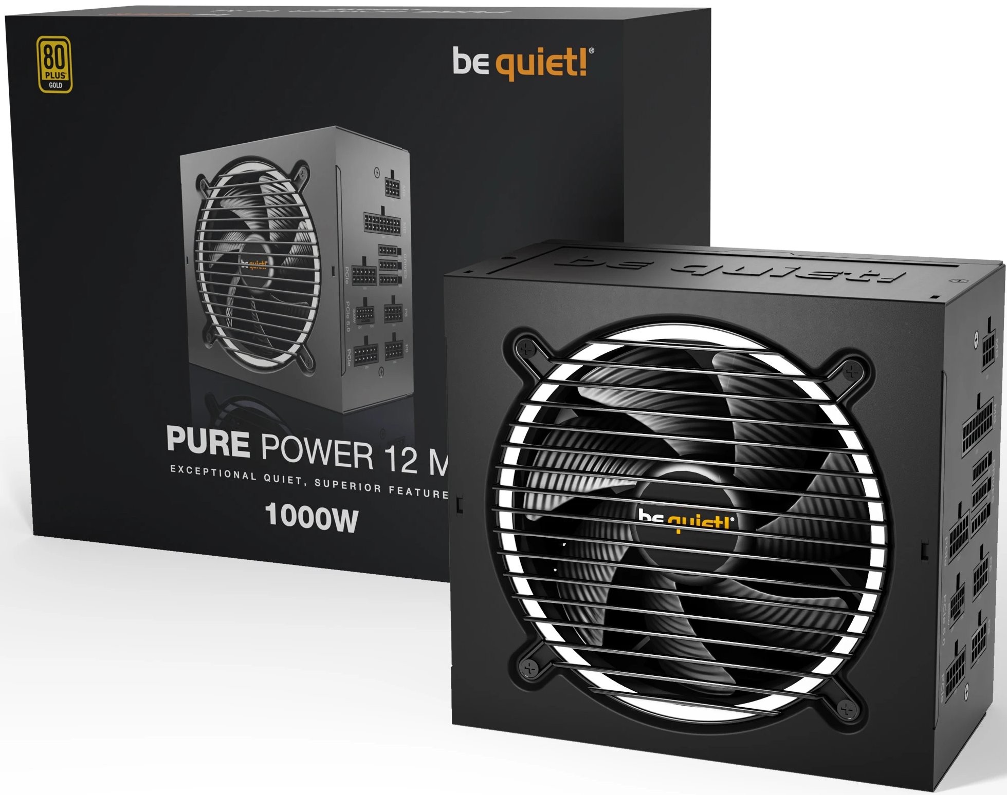 Захранване be quiet! - Pure Power 12 M, 1000W | Ozone.bg