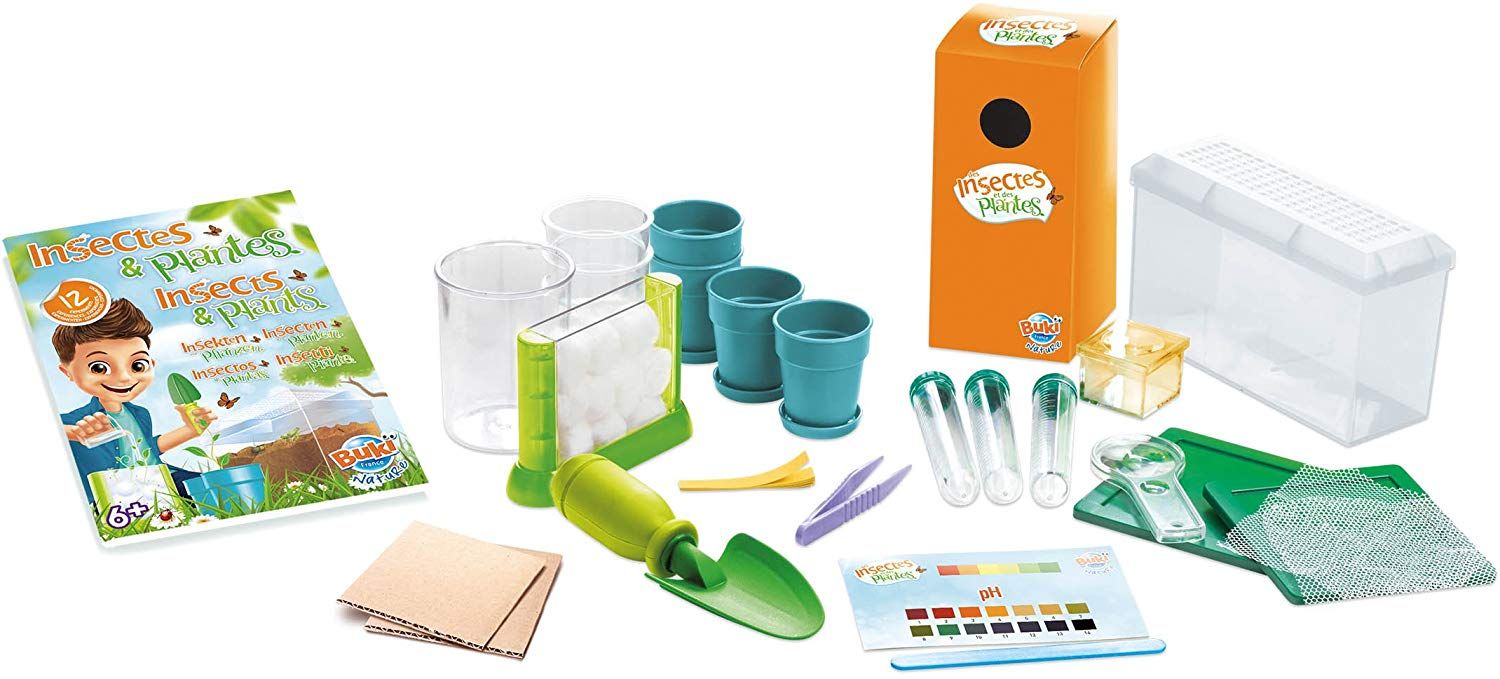 Изследователски комплект Buki Nature - Насекоми и растения | Отлична ...